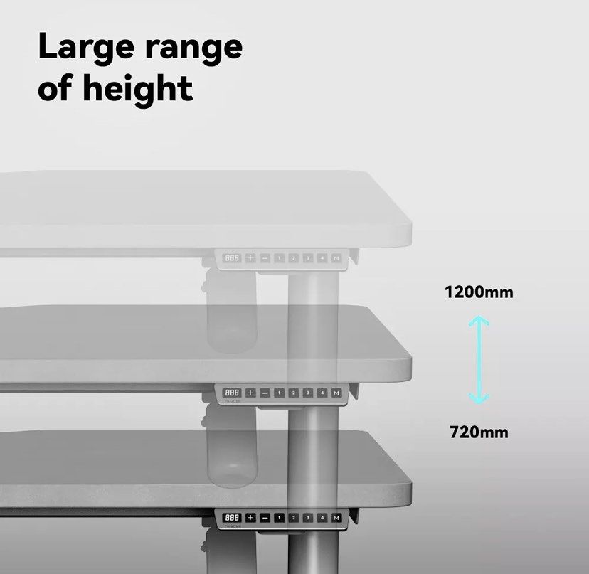 Smart Control Ergonomic Desk/ Voice activation, Furniture & Home Living ...