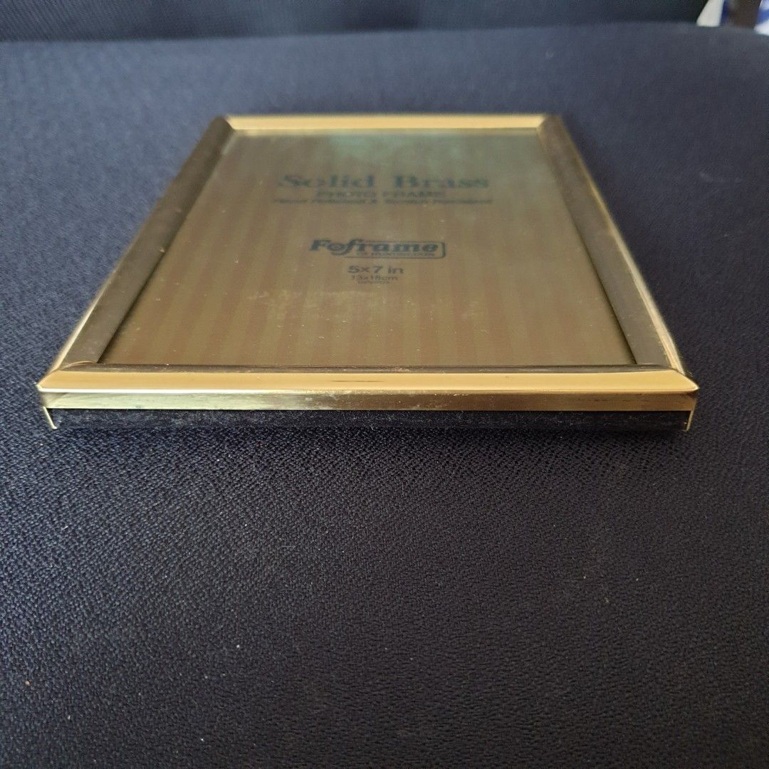Solid Brass Photo Frame, Furniture & Home Living, Home Decor, Frames ...