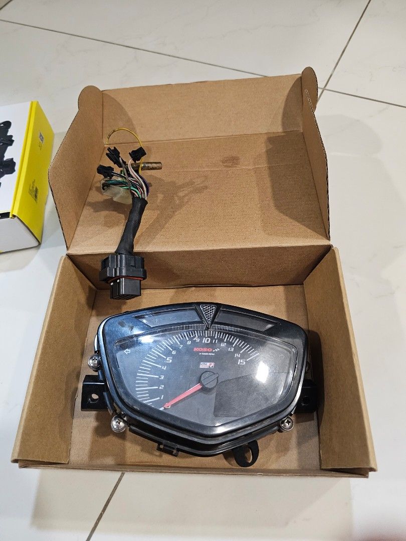 Spark 135 Koso Meter, Motorcycles, Motorcycle Accessories on Carousell