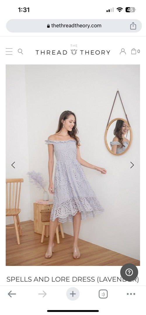 Spells And Lore Dress (Lavender), Women's Fashion, Dresses & Sets ...