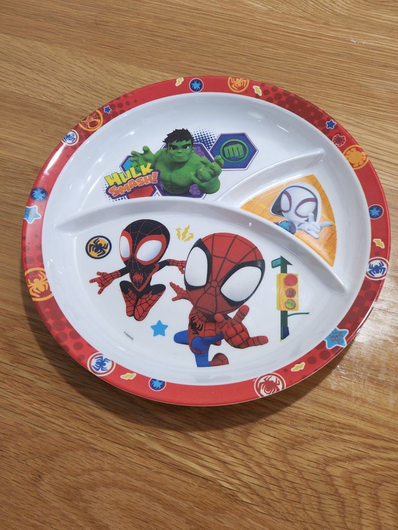 Spidey Plate (Spiderman), Babies & Kids, Baby Nursery & Kids Furniture ...
