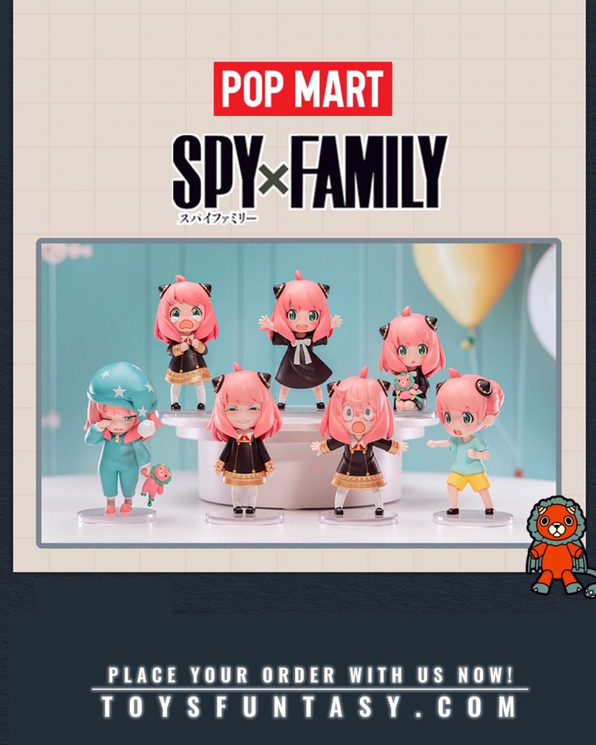 Spy x Family - POP MART - Anya Forger Blind Box of 6, Hobbies & Toys ...