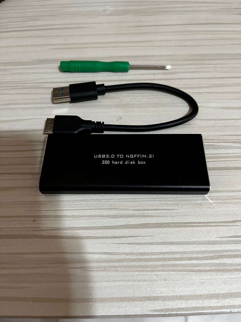 SSD M.2 NGFF external enclosure, Computers & Tech, Parts & Accessories ...