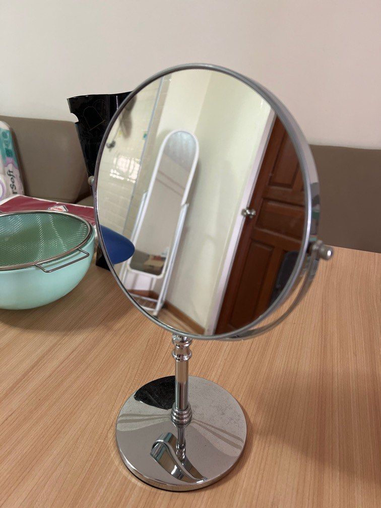 Standing table mirror (2 sided), Furniture & Home Living, Home Decor ...