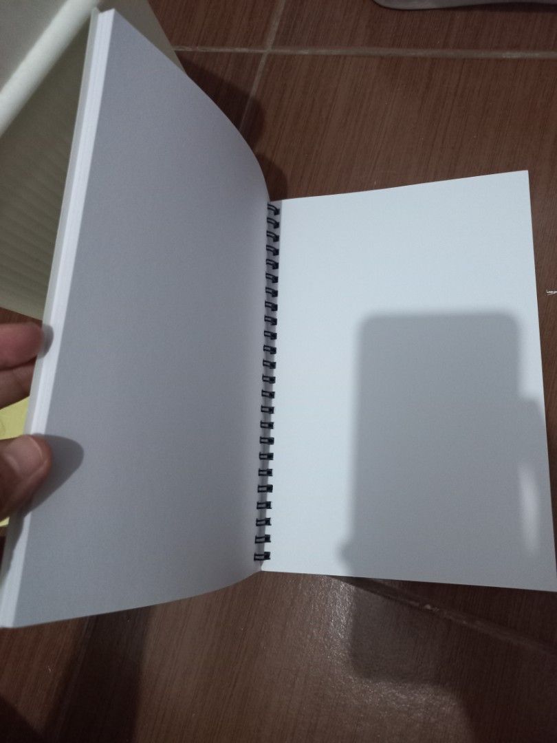 Sticky pad, plain note book and garbage bin on Carousell