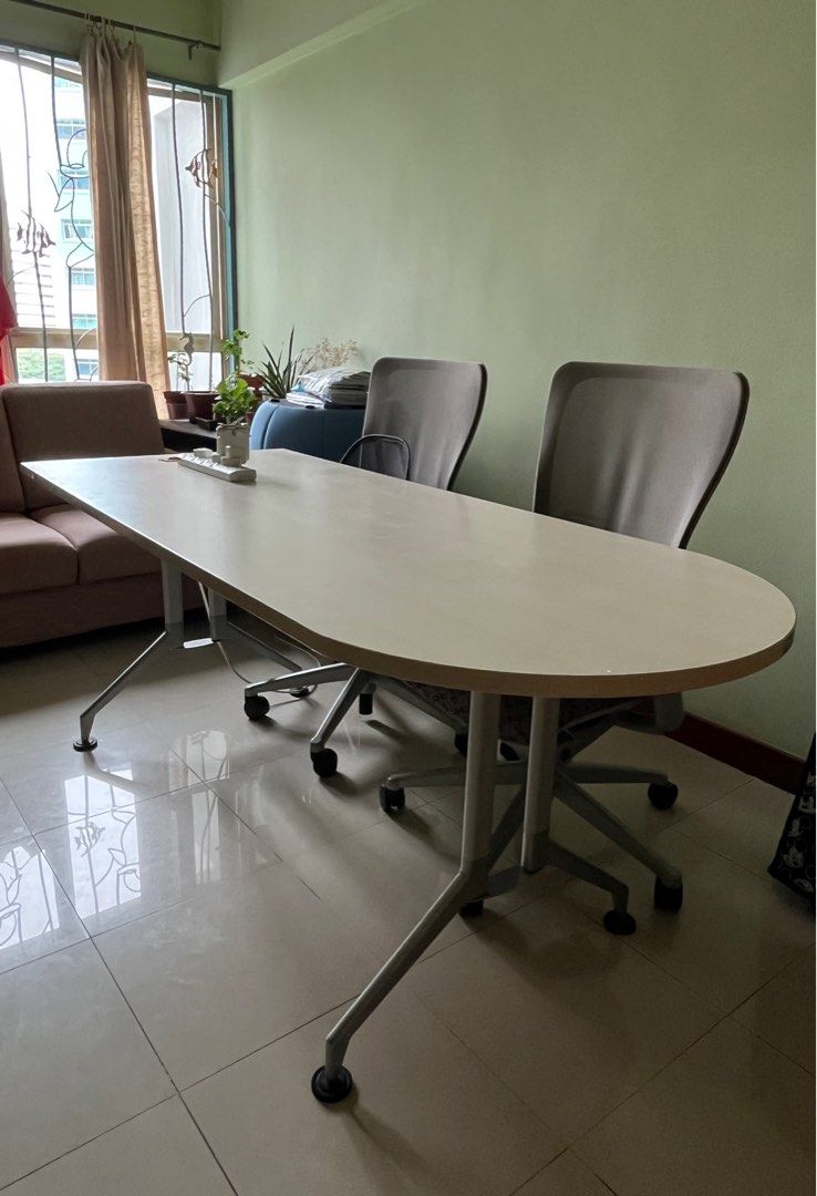 Sturdy office desk / study table only, Furniture & Home Living ...