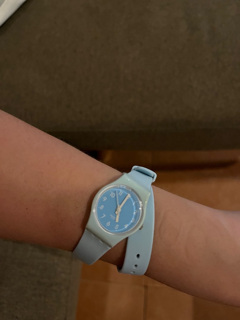 Swatch long strap watch on Carousell