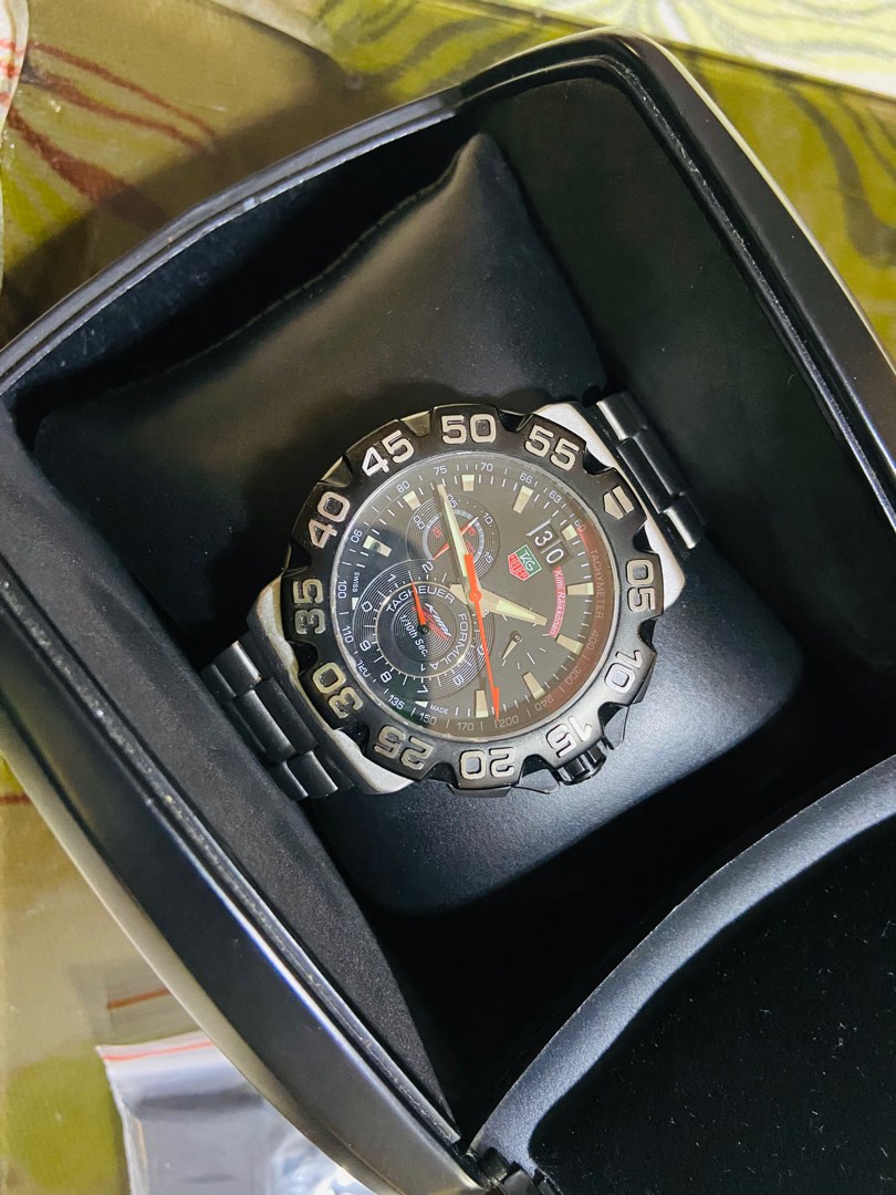 Tag Heuer F1 Grande Date Chronograph Kimi Raikkonen Edition, Men's ...