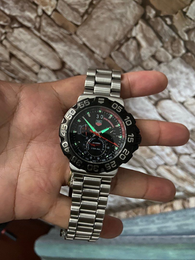 Tag Heuer F1 Grande Date Chronograph Kimi Raikkonen Edition, Men's ...