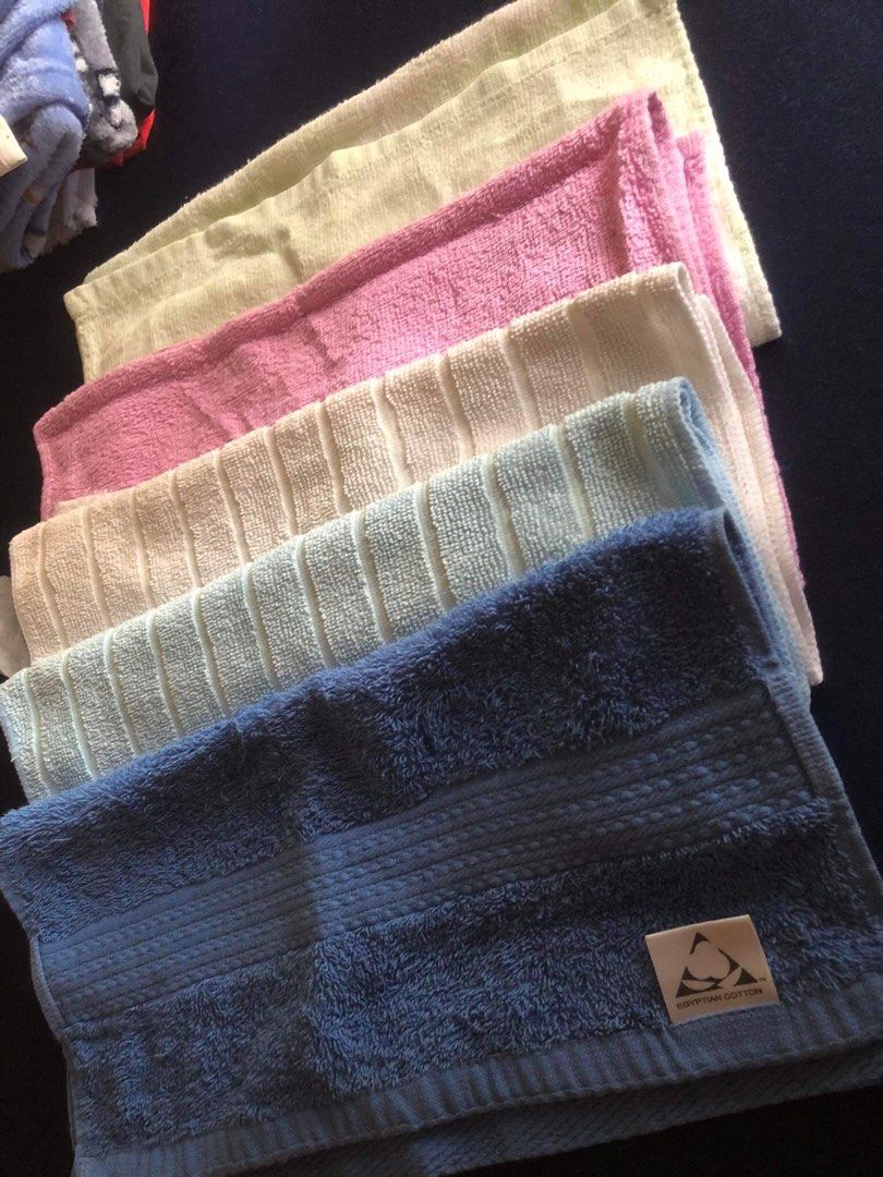 Take all ! Branded Face towel , long towels on Carousell