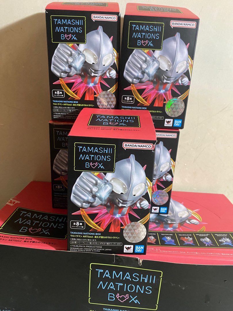TAMASHII NATIONS BOX 超人（請認真看看商品說明）, 興趣及遊戲, 玩具 & 遊戲類 - Carousell