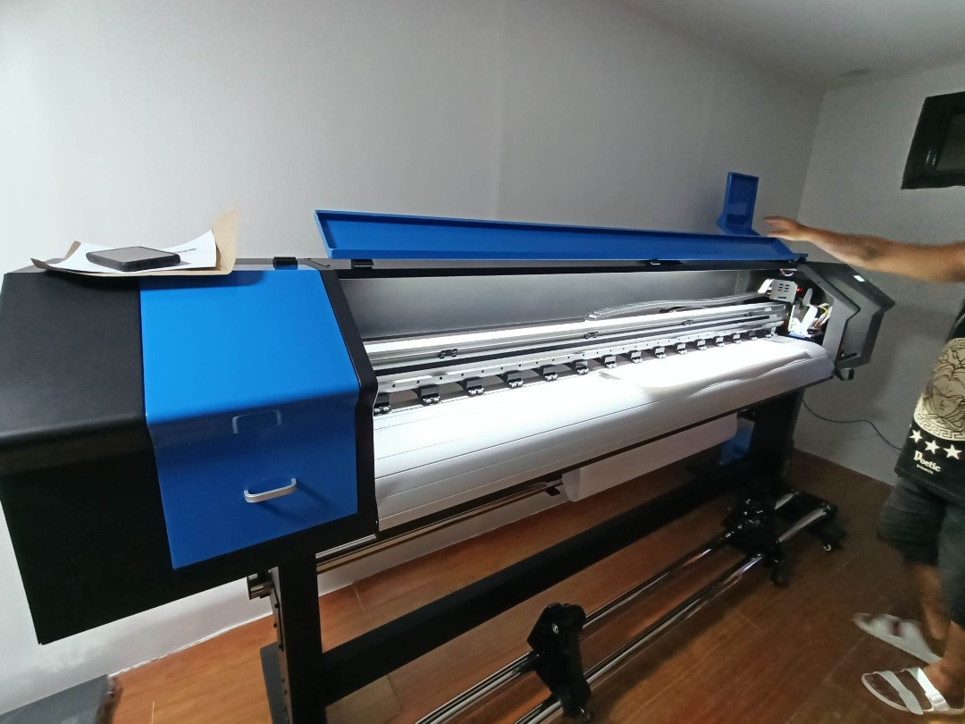 tarpaulin machine dual head 6ft, Computers & Tech, Printers, Scanners ...
