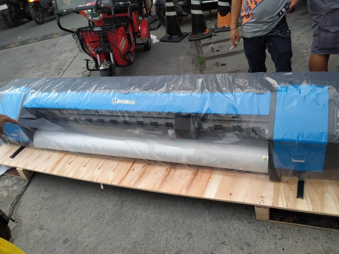 tarpaulin machine single head 6ft on Carousell