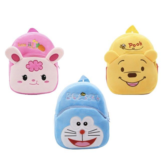 Tas Ransel Anak Karakter | Doraemon, Winnie the Pooh, Rabbit, Bayi ...