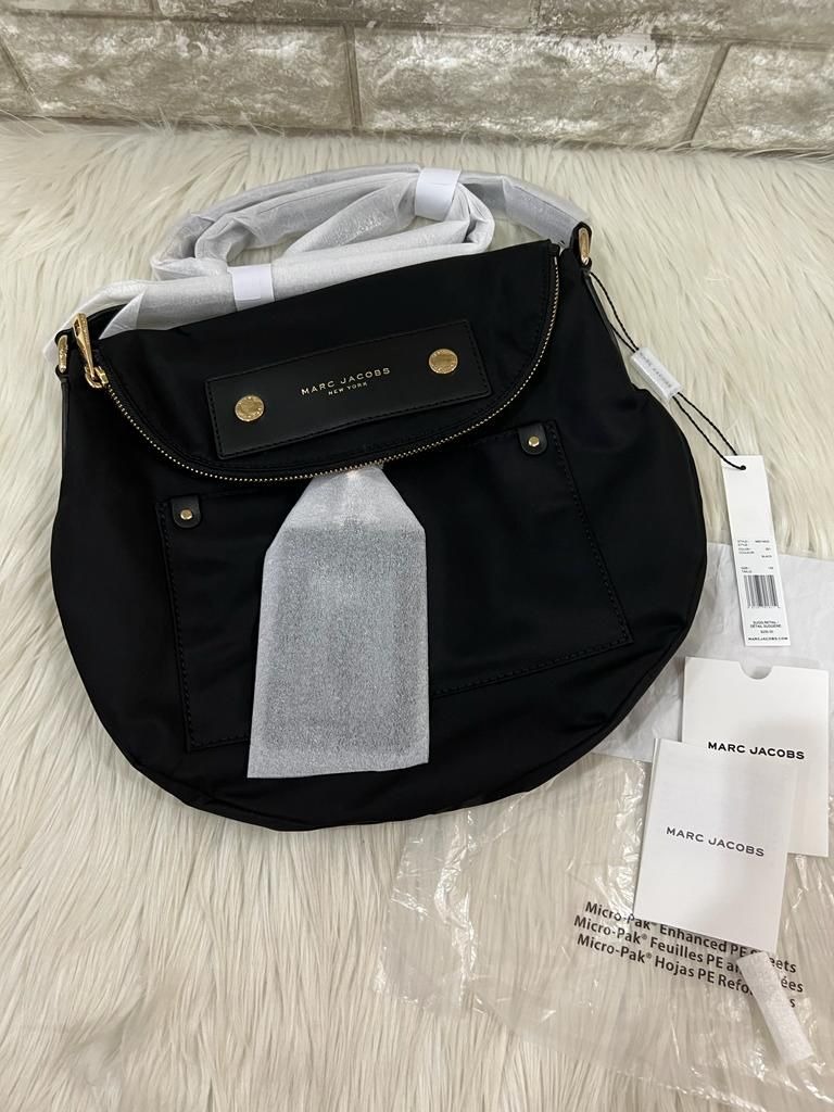 Tas Wanita Authentic Sling Bag Marc Jacobs Nylon Black Branded Original ...