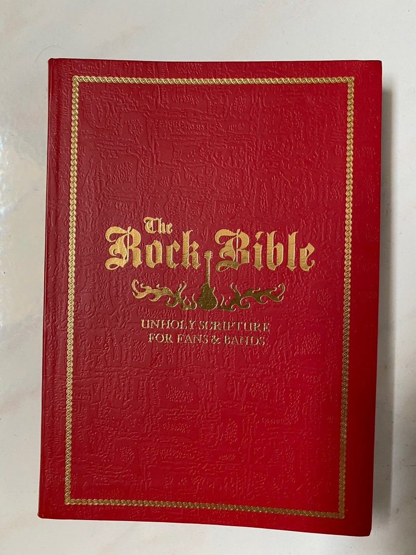 The Rock Bible : Unholy Scripture for Fans and Bands, Hobbies & Toys ...