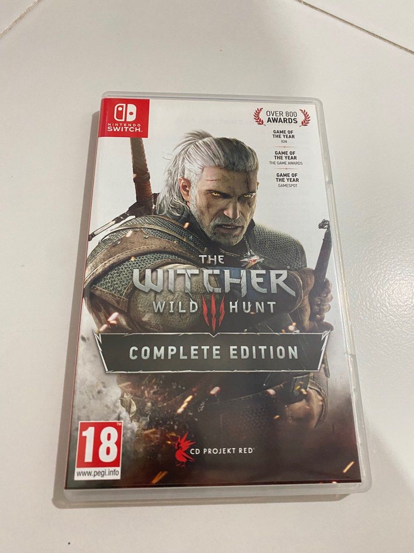 The Witcher 3 Nintendo switch game, Video Gaming, Video Games, Nintendo ...