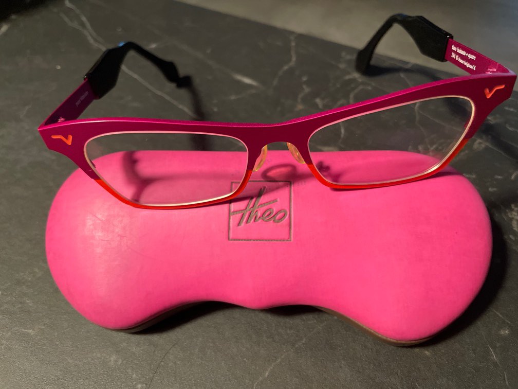 Theo Titanium Glasses Spectacles Frame, Women's Fashion, Watches ...