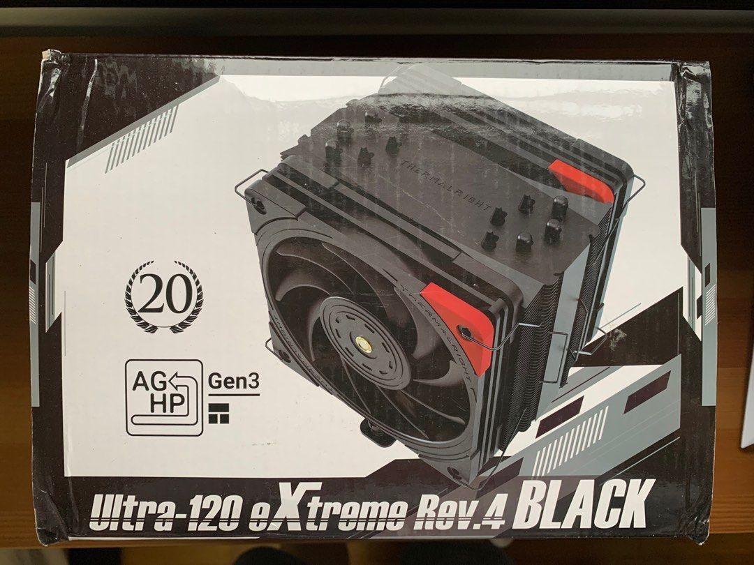 Thermalright U120-ex Rev.4 cpu cooler single tower, Computers & Tech ...