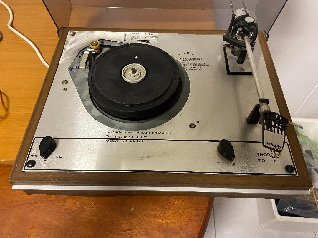 Thorens Td 165 Turntable Audio Other Audio Equipment On Carousell
