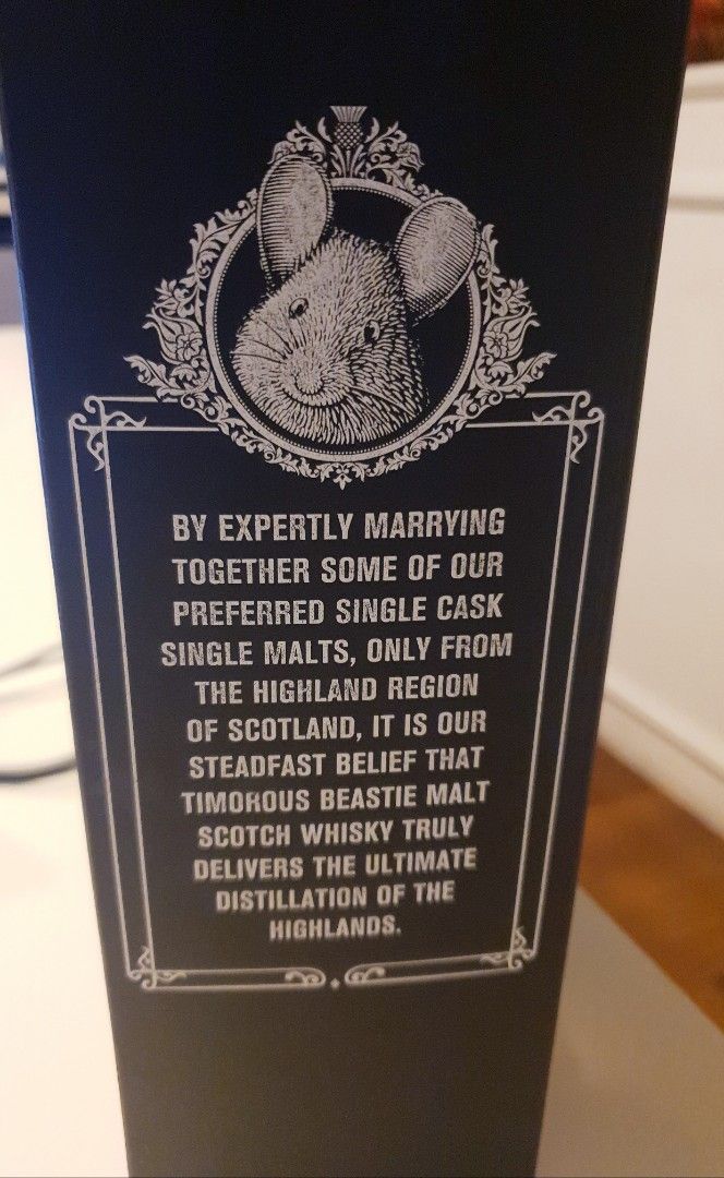 12 Years Old Timorous Beastie (2023 Year of the Rabbit) Special Bottle ...