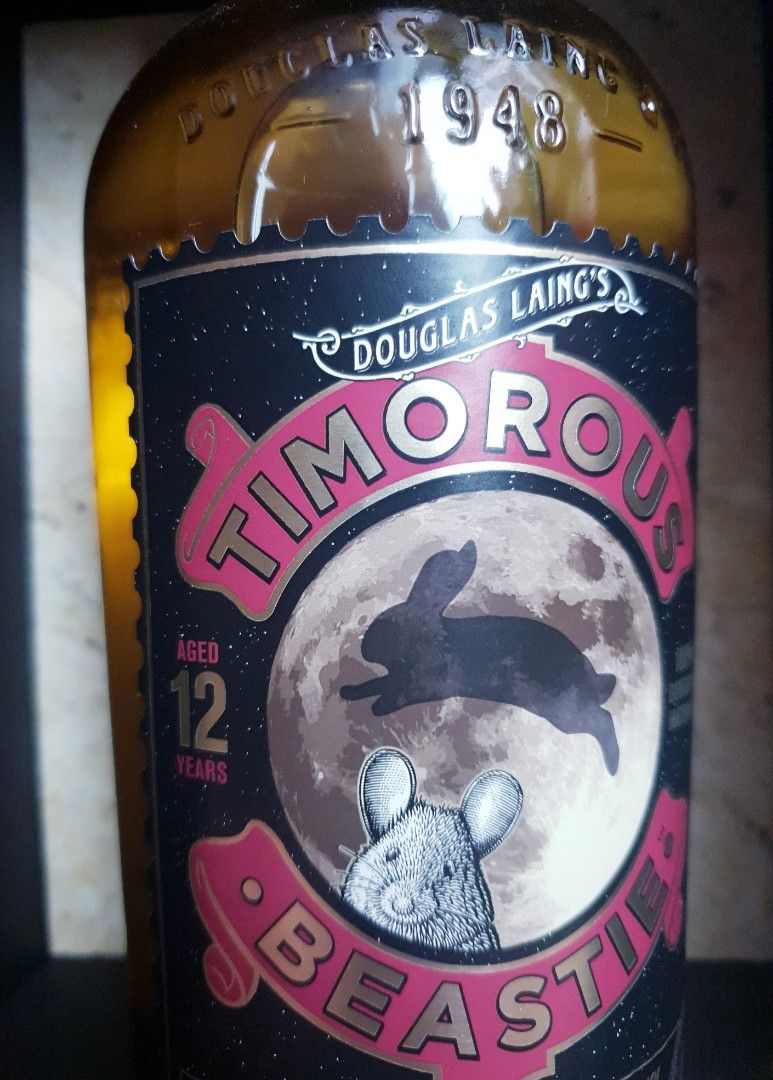 12 Years Old Timorous Beastie (2023 Year of the Rabbit) Special Bottle ...