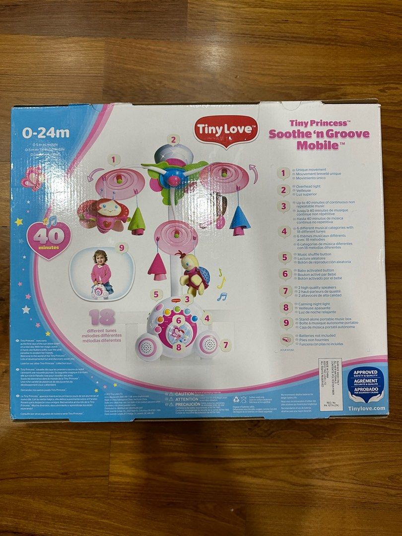 Tiny Love - Tiny Princess Soothe n Groove Mobile, Babies & Kids, Infant ...