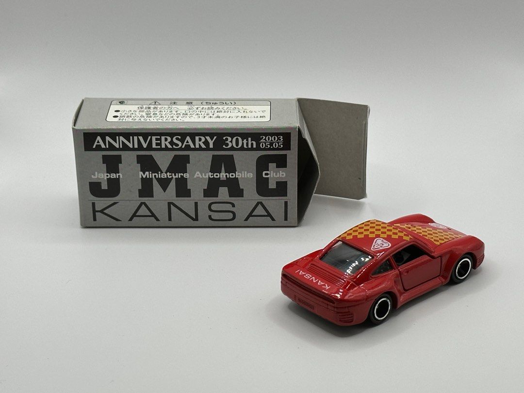 Tomica 120 Porsche 959 JMAC KANSAI, 興趣及遊戲, 玩具 & 遊戲類 - Carousell