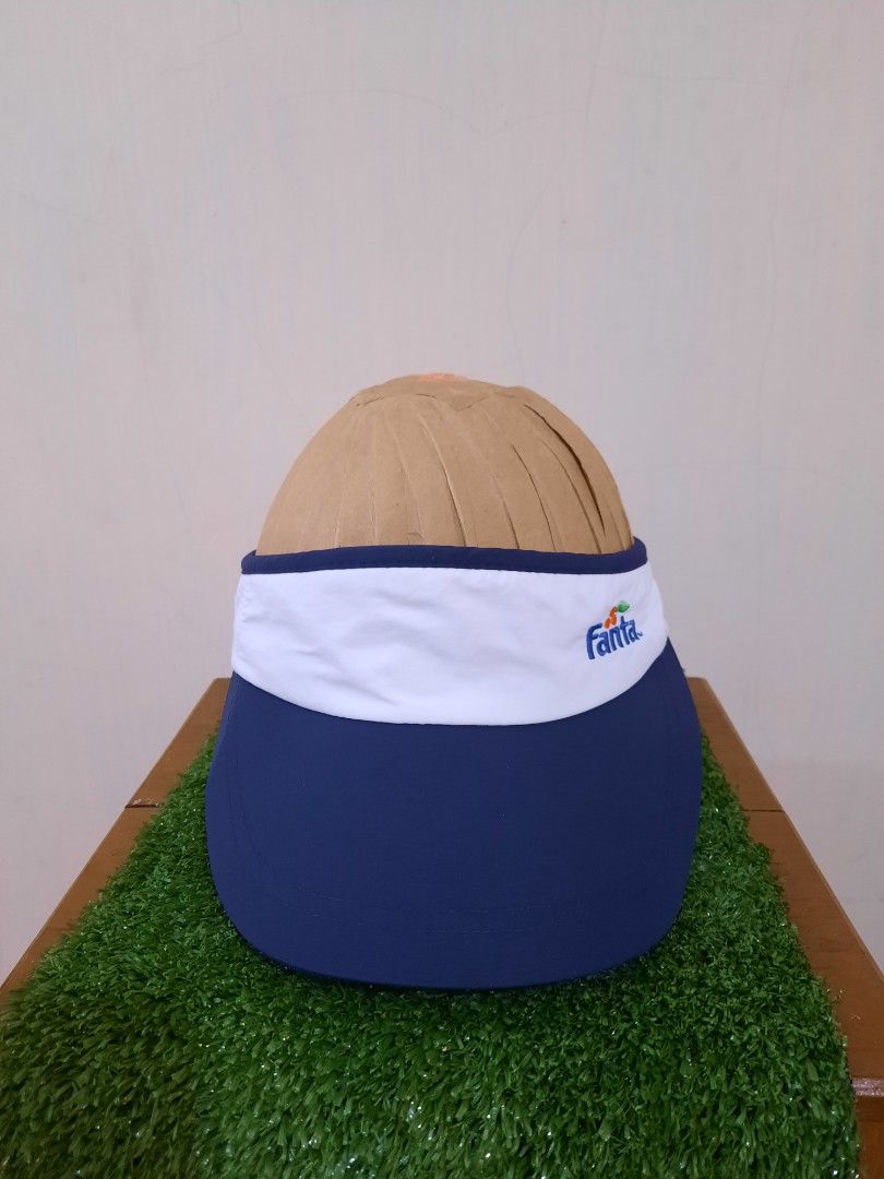 Topi Golf Bolong Fanta, Fesyen Pria, Aksesoris, Topi di Carousell
