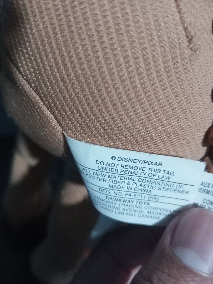 Toy story thinkway signature collection bullseye. White logo, Hobbies ...