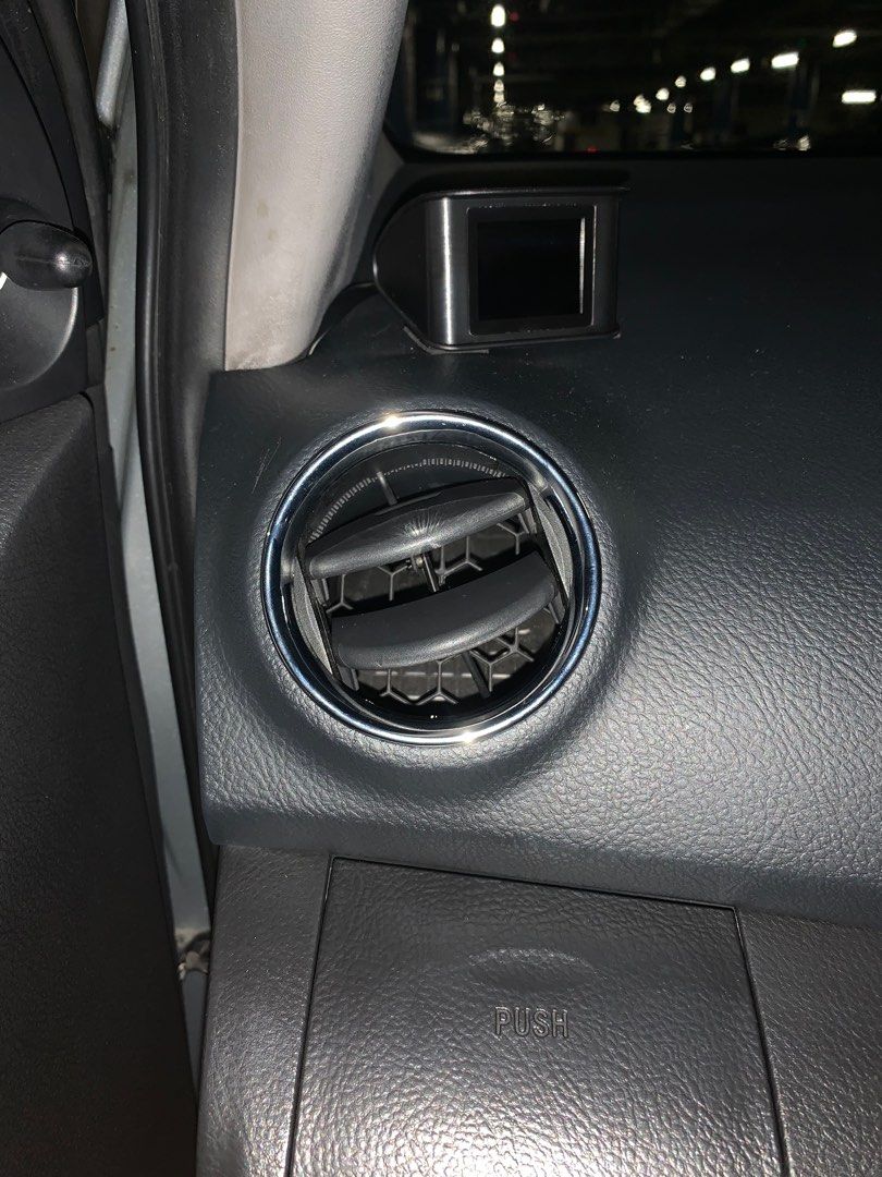 Toyota Vios (batman) AC Chrome ring on Carousell