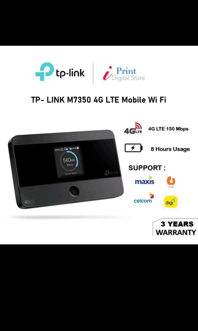 Tp Link Portable WiFi Modem, Mobile Phones & Gadgets, Other Gadgets on ...