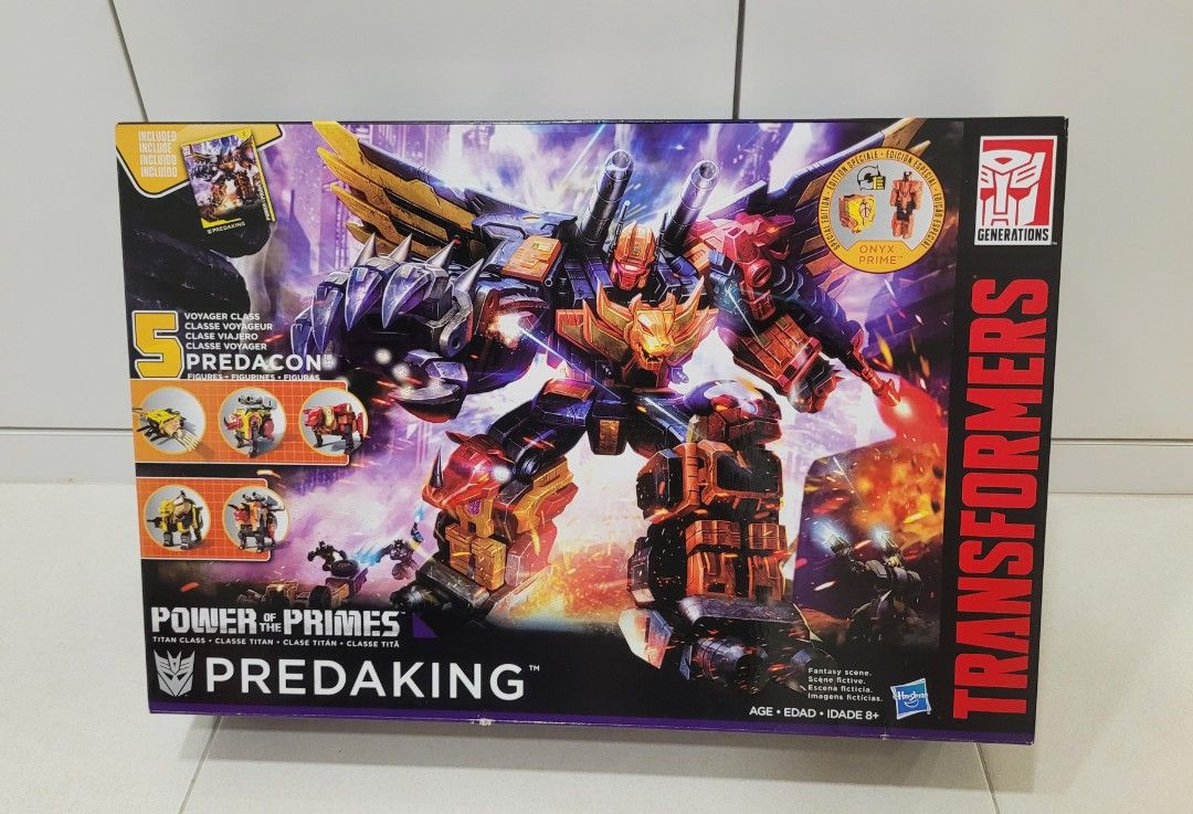 Transformers power of the prime POTP Predaking predacon combiner - Mint ...