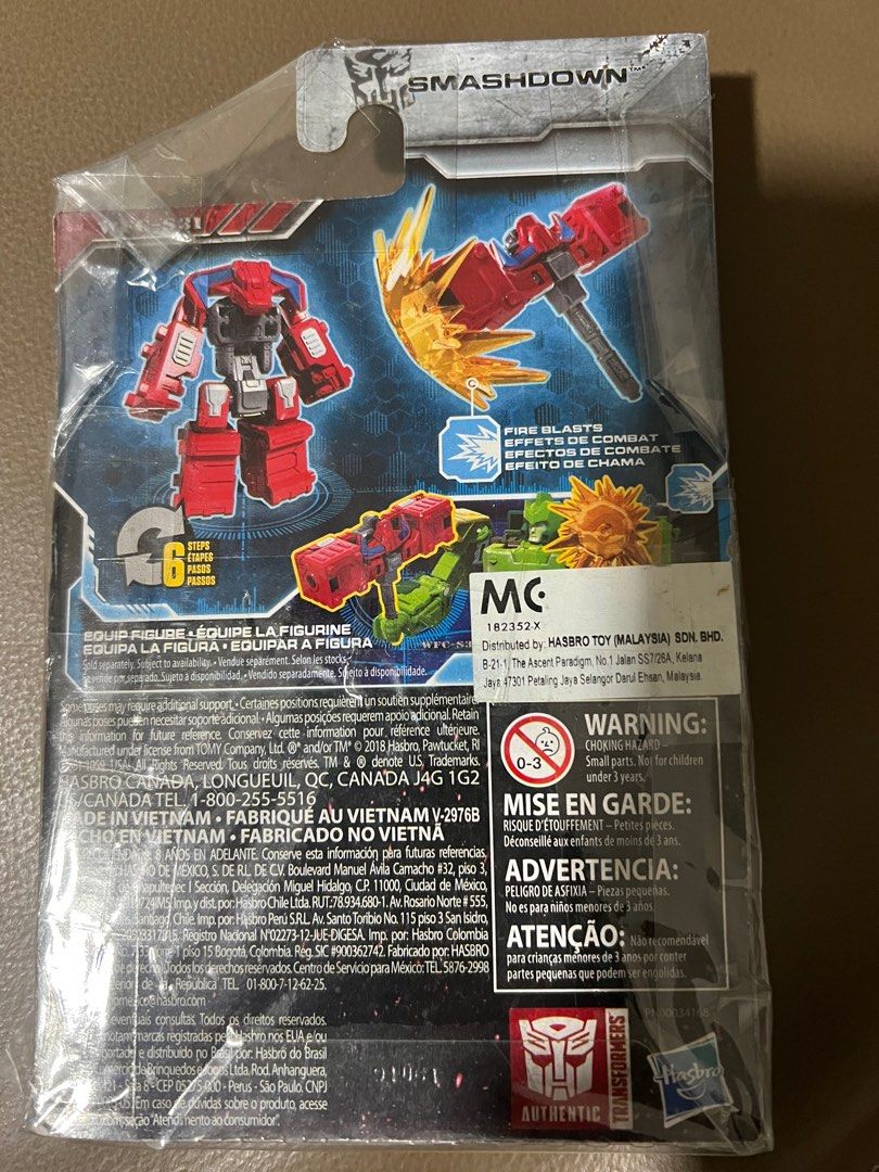 Transformers takaratomy siege smashdown, Hobbies & Toys, Toys & Games ...