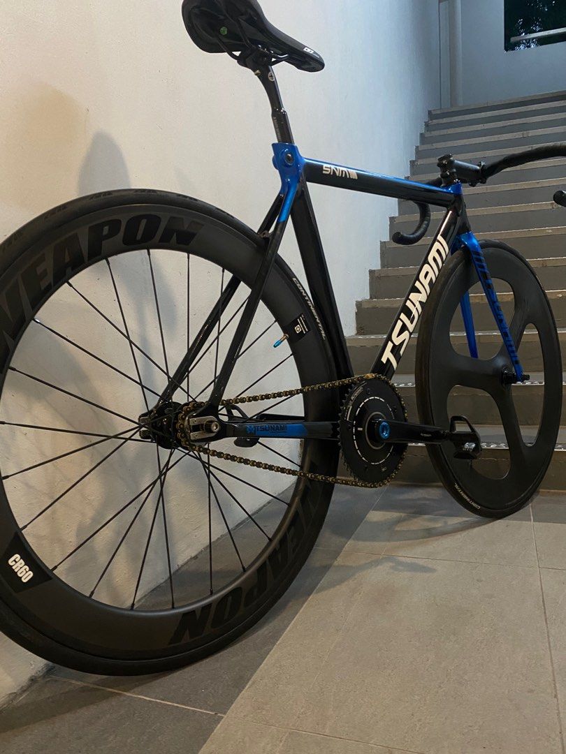 Tsunami snm 300 full bike frameset fs fb, Sports Equipment, Bicycles ...