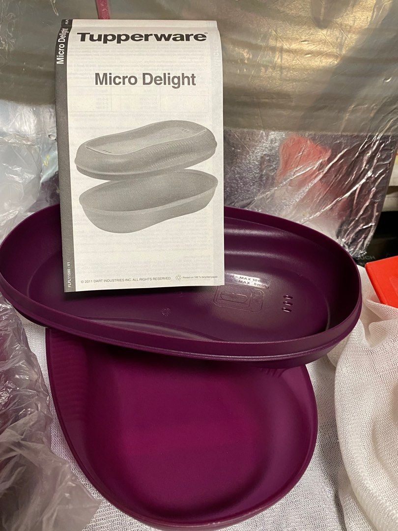 Tupperware micro delight - microwaveable, Furniture & Home Living ...