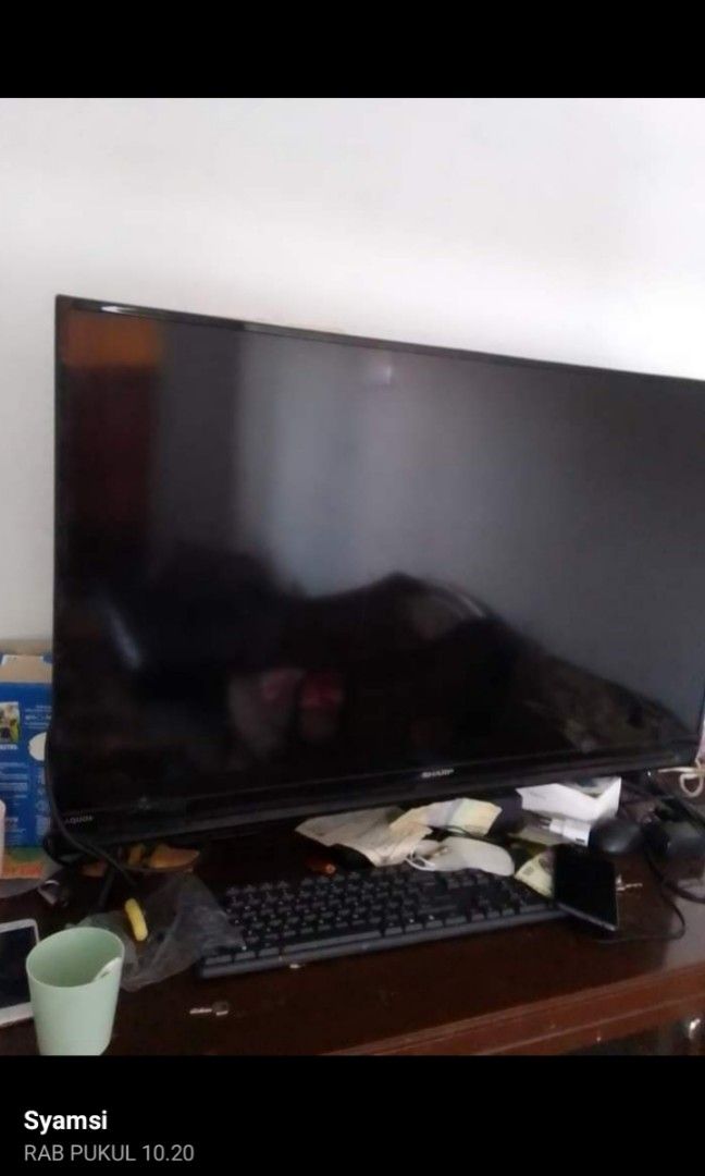 Tv LED merek sharp on Carousell