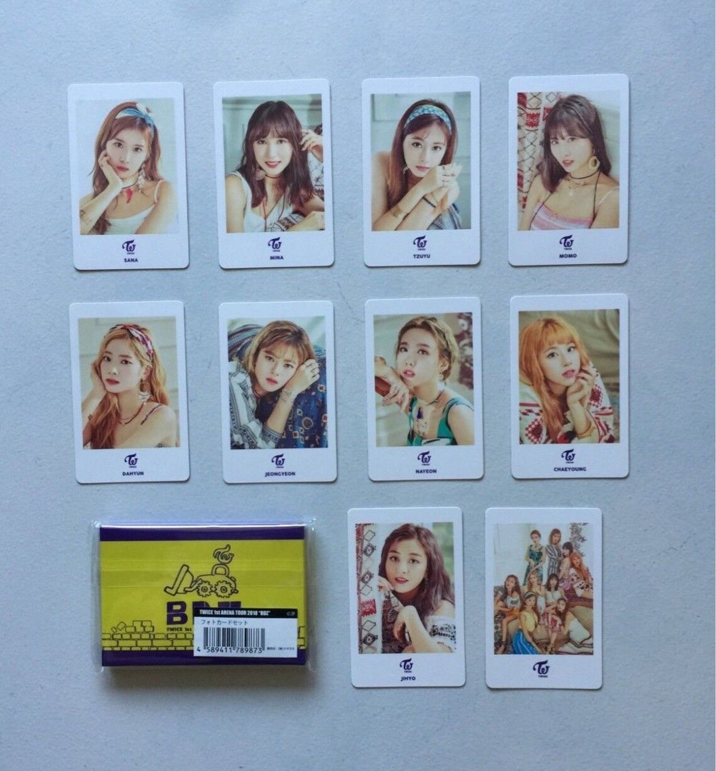 Twice BDZ 2018 PC Set, Hobbies & Toys, Memorabilia & Collectibles, K ...