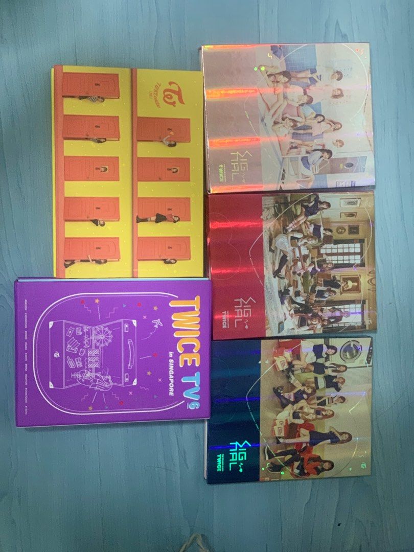 TWICE MERCHANDISE (ALBUM, PHOTOCARDS, TWICE TV), Hobbies & Toys ...
