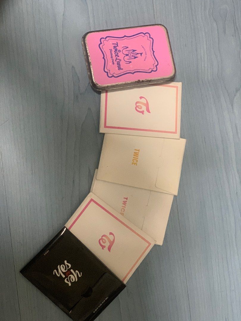 TWICE MERCHANDISE (ALBUM, PHOTOCARDS, TWICE TV), Hobbies & Toys ...