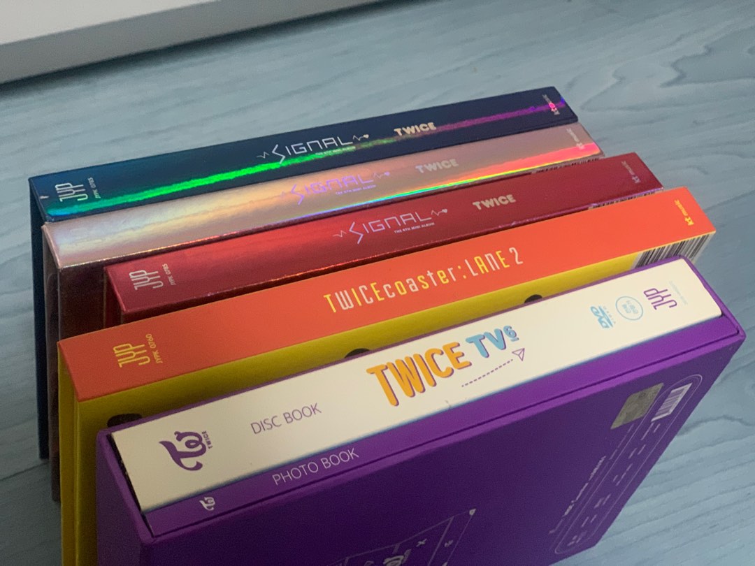 TWICE MERCHANDISE (ALBUM, PHOTOCARDS, TWICE TV), Hobbies & Toys ...