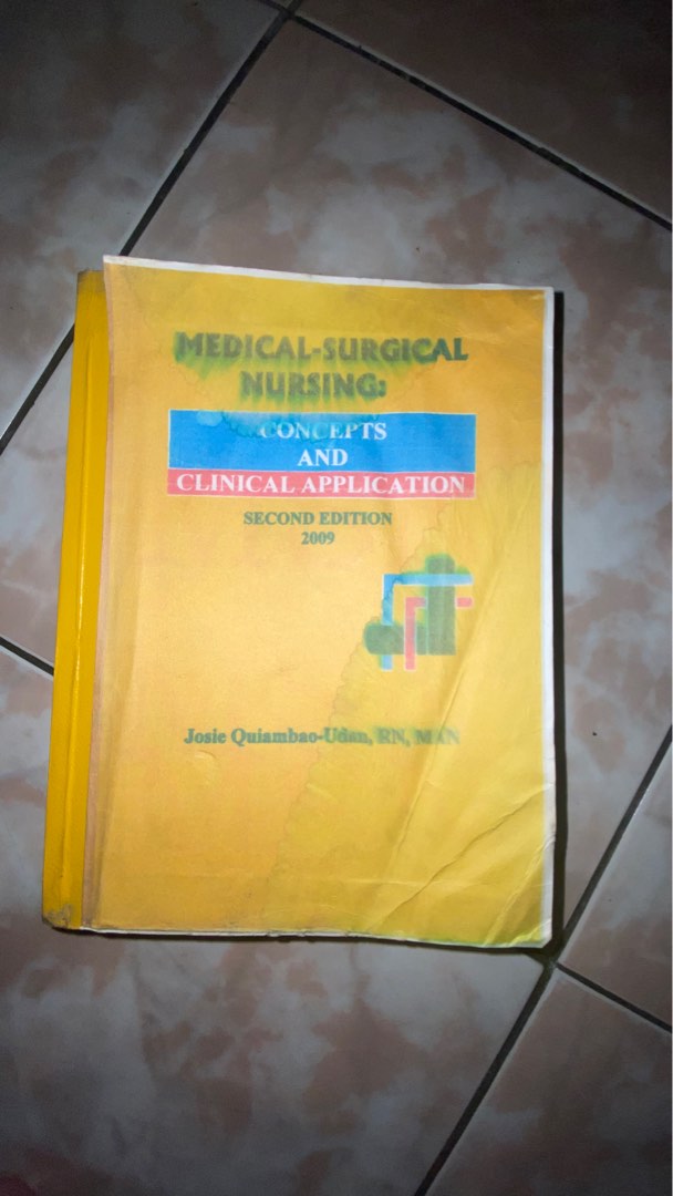 Udan Medical Surgical Nursing, Hobbies & Toys, Books & Magazines ...