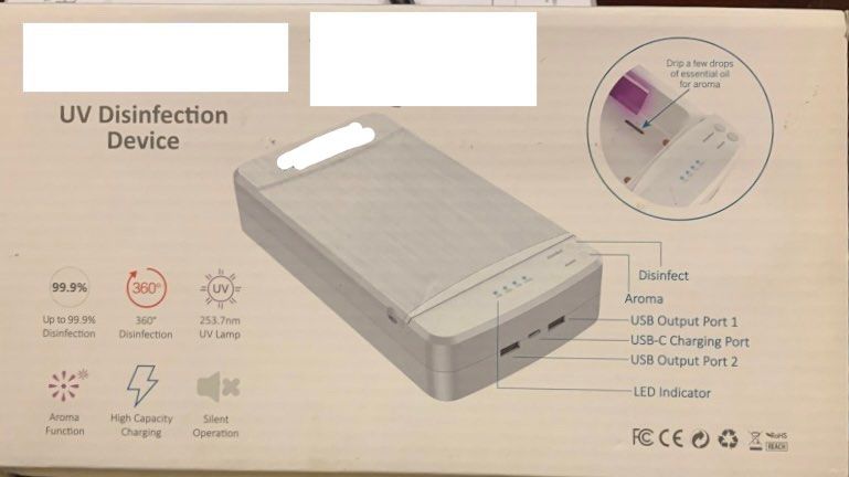 UV disinfecting device, Mobile Phones & Gadgets, Other Gadgets on Carousell