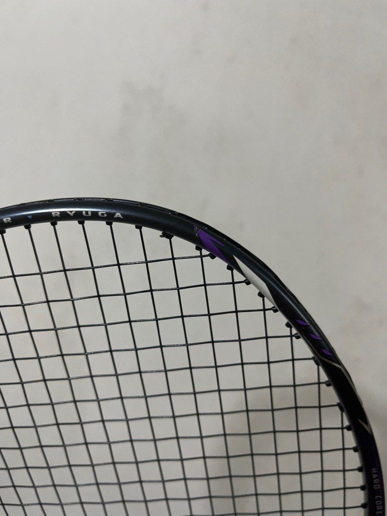 Victor thruster ryuga 2 4ug5 badminton racket, Sports Equipment, Sports ...