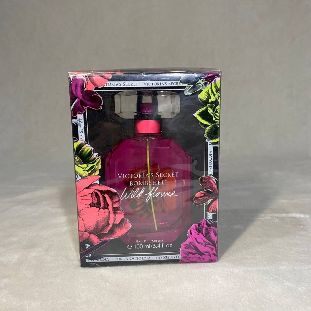Victoria's Secret Bombshell Wild Flower Eau De Parfum 3.4 Ounce Spray ...