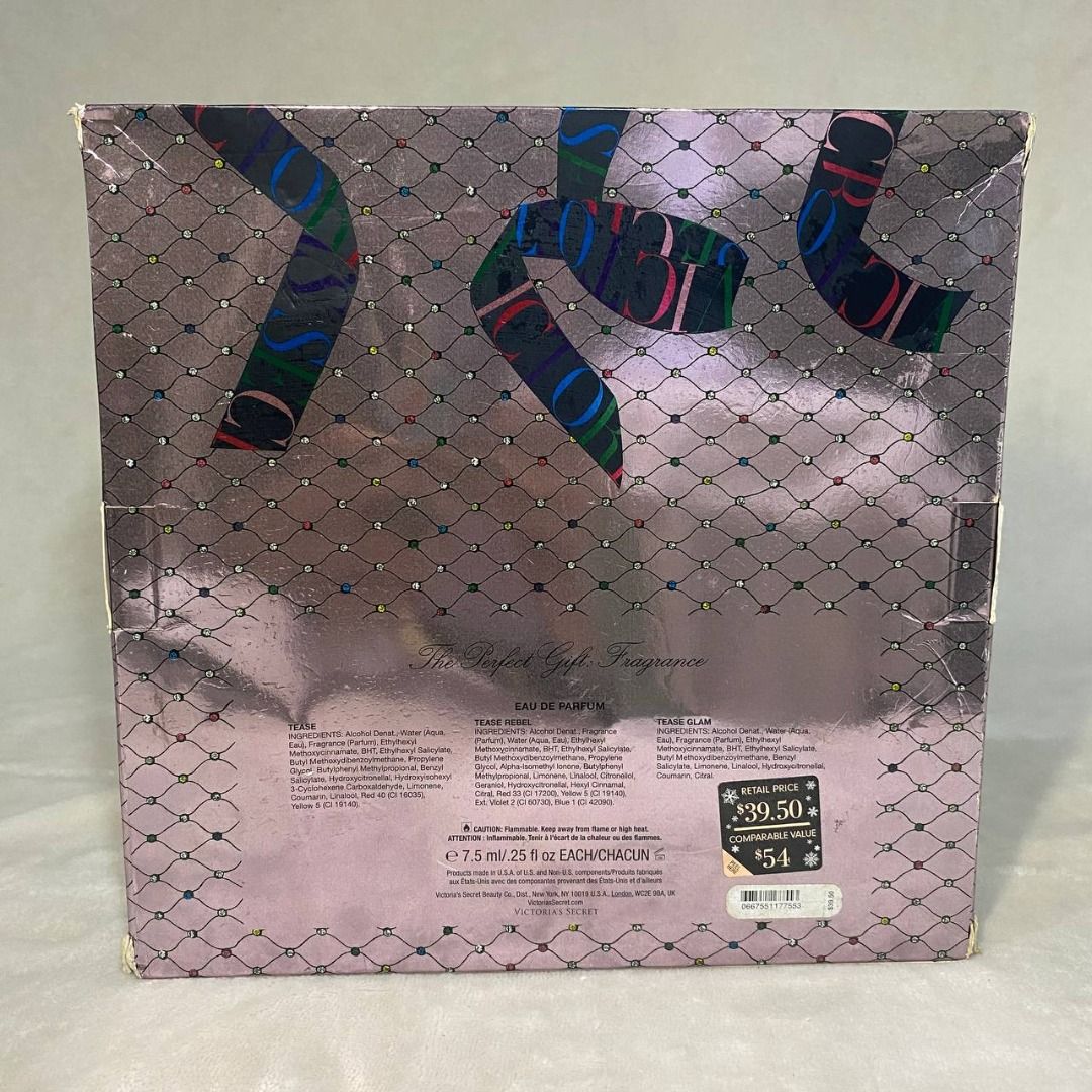 Victoria's Secret Tease EDP 3-Piece Mini Spray Set for Women on Carousell