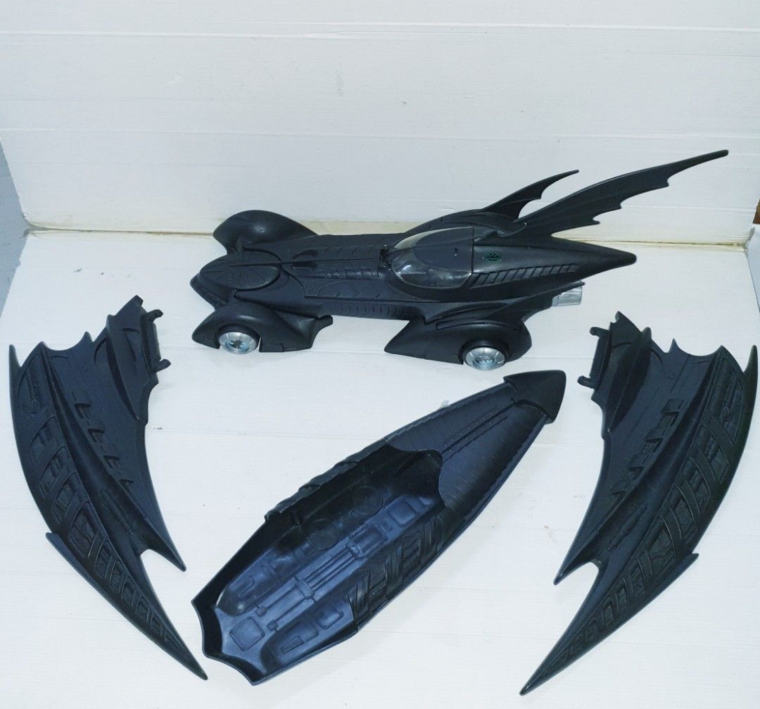 vintage 1996 kenner batman forever triple action vehicle combination ...