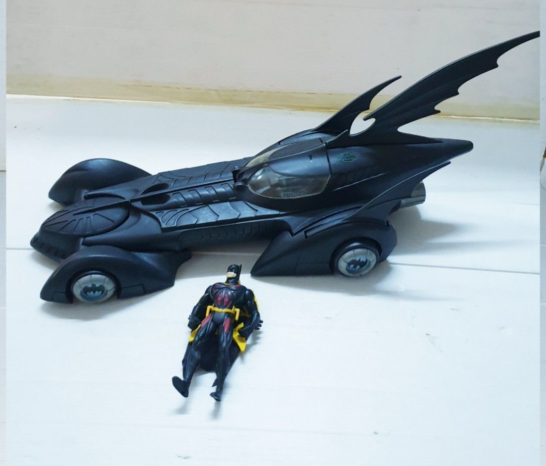 vintage 1996 kenner batman forever triple action vehicle combination ...