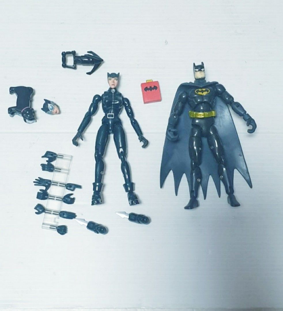 vintage microman batman cat woman figure lot, Hobbies & Toys, Toys ...