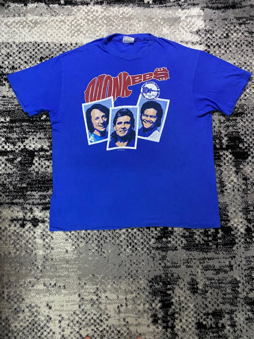 Vintage Monkees, Men's Fashion, Tops & Sets, Tshirts & Polo Shirts on ...
